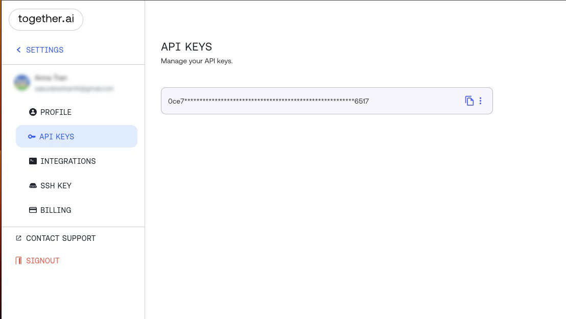 Tạo tài khoản OpenAI - TogetherAI - GroqAI và lấy API Key